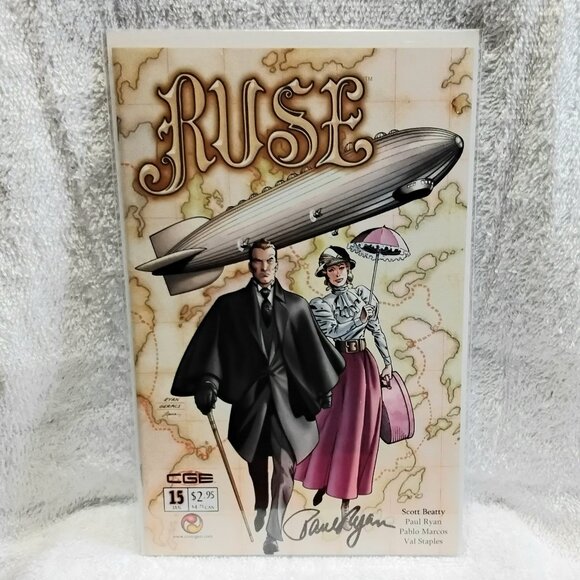 Paul Ryan | Other | Signed 203 Ruse 5 Comic Book By Cge Signed By Late ...